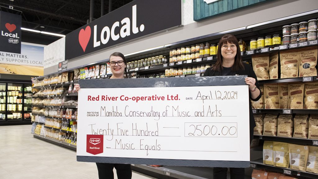 Thank you, Red River Co-op! - Manitoba Conservatory of Music and Arts